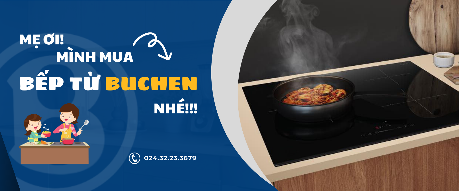 Trang chủ - BẾP TỪ BUCHEN