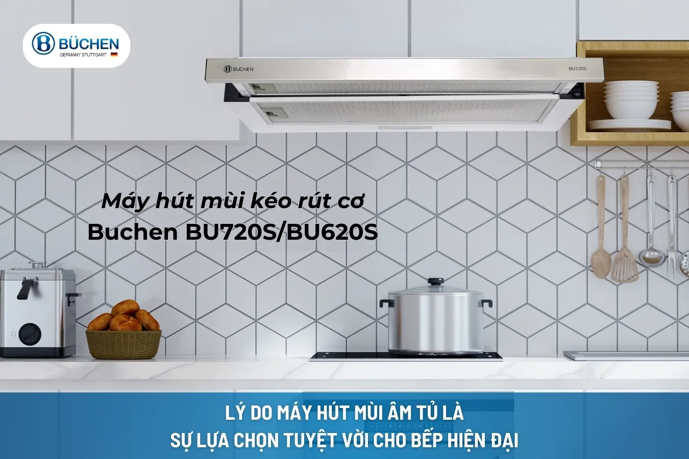 Lý Do Máy Hút Mùi Âm Tủ Là Sự Lựa Chọn Tuyệt Vời Cho Bếp Hiện Đại